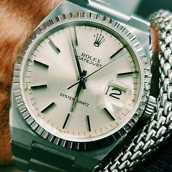 Fine & Rare Vintage Rolex Datejust Oysterquartz Ref 17000 | WatchCharts ...