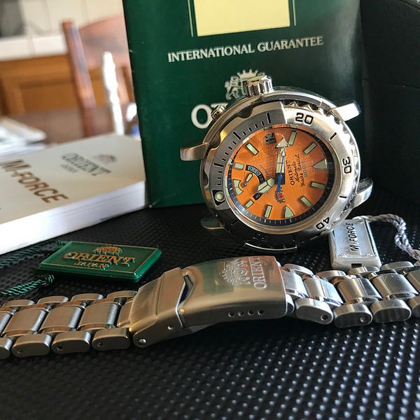 FS: Orient Beast Orange | WatchCharts Marketplace