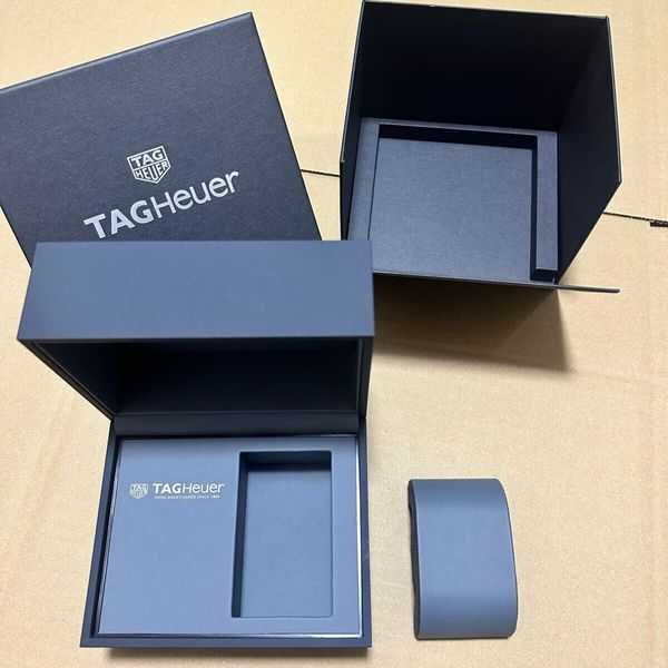 Brand new, unused TAG HEUER genuine watch case, box, and sleeve ...