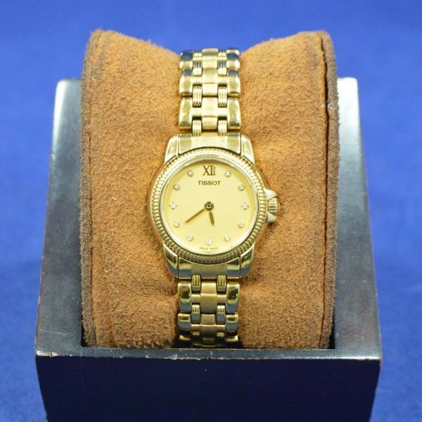 Tissot Womans Watch (C218/318C) Gold Tone Stainless Steel - Gold Tone ...