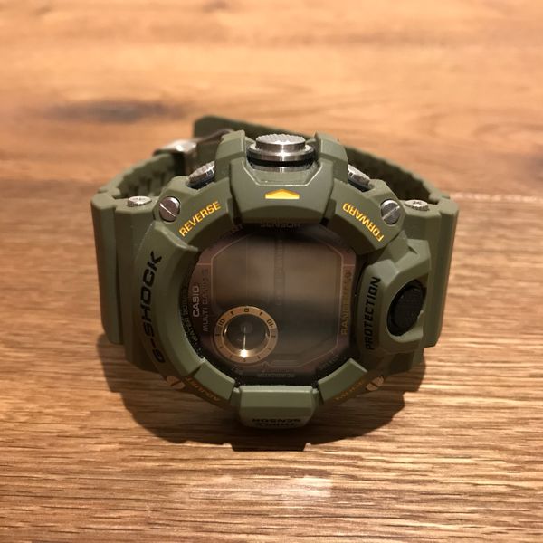 FS: **SOLD** Casio G Shock Watch GW 9400 OLIVE OD GREEN Rangeman Triple ...