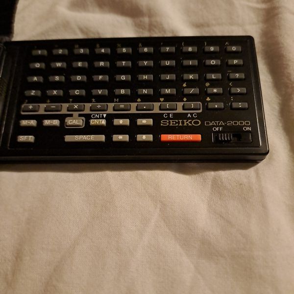 Vintage SEIKO DATA 2000 Watch / Computer | WatchCharts Marketplace