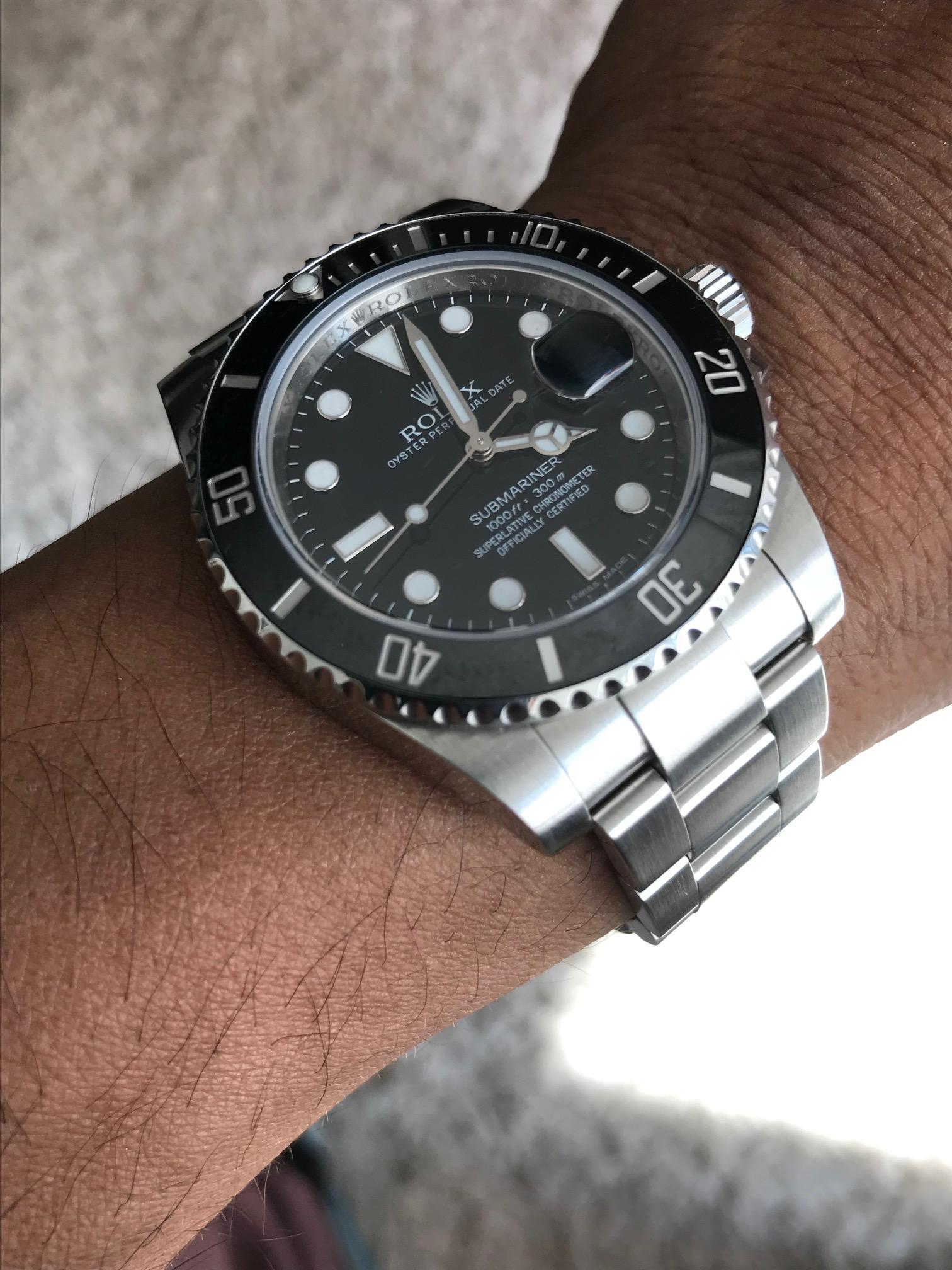 Rolex Ceramic Submariner 116610 Box and Papers | WatchCharts