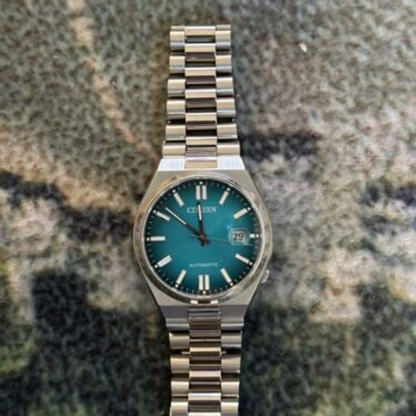 Citizen Tsuyosa 40mm Teal Dial Automatic Stainless Steel Men's ...