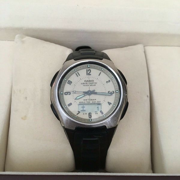 Casio Waveceptor Tough Solar WVA-430J Module 3311 Ana-Digi Watch ...