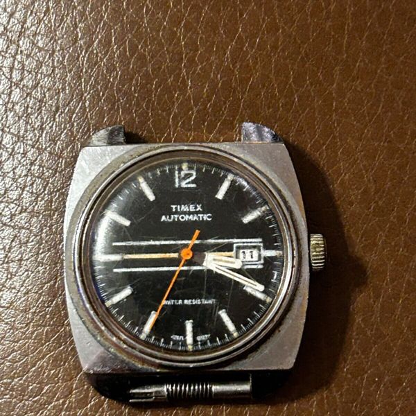 Vintage Working Timex 47671 03277 Water Resistant Automatic Watch ...