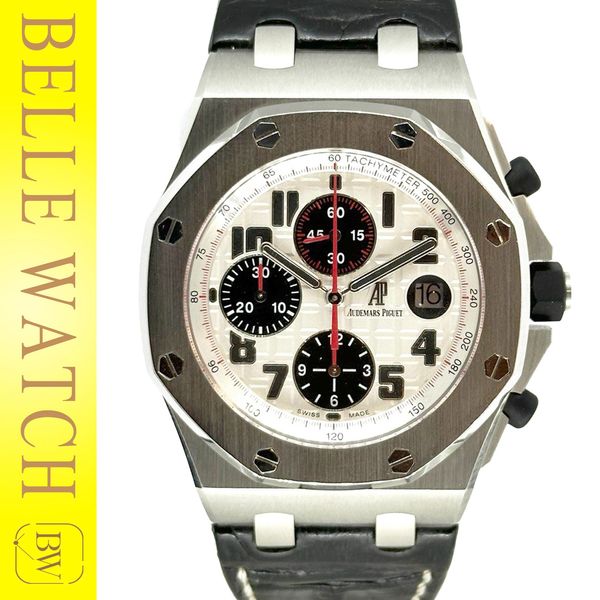 Preowned 2013 Audemars Piguet Royal Oak Offshore White Dial AP 26170ST ...