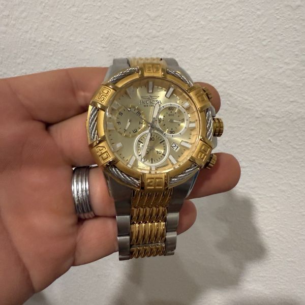 Invicta Men's Bolt 25864 51mm Chronograph Two Tone Stainless Steel ...