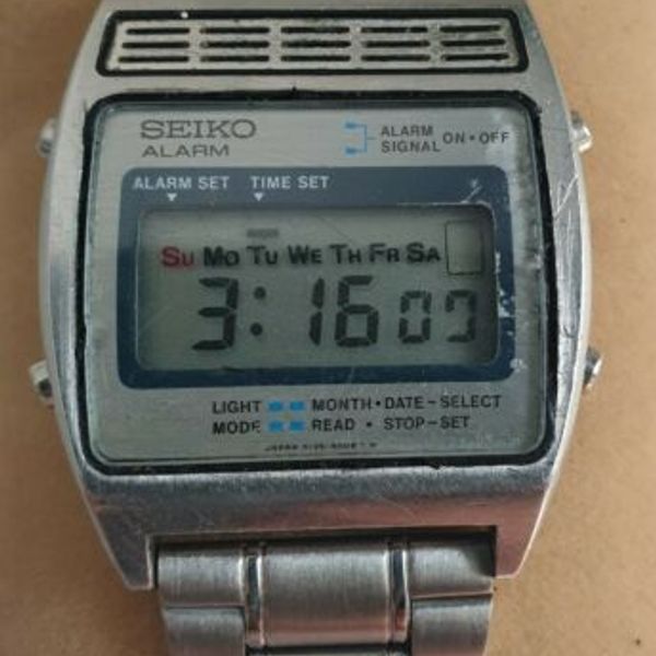 Seiko Digital Watch 1980 Vintage | WatchCharts Marketplace