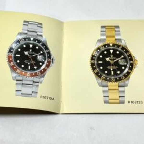 Rolex Vintage GMT 16710, 16700 Box, Book, Tag. Very Rare! GMT 1 ...