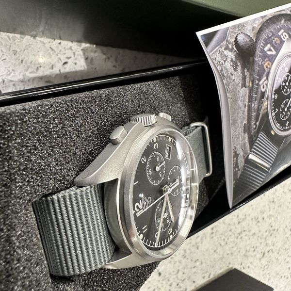 CWC Cabot Falcon Pilots Quartz Chronograph Watch | WatchCharts Marketplace