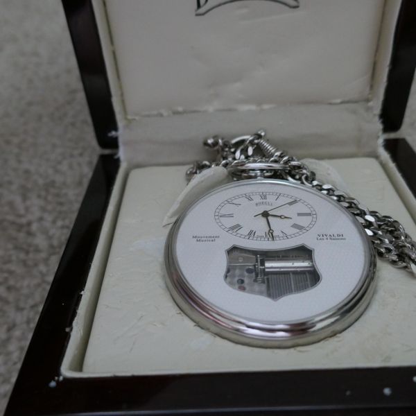 FS: Boegli Adagio Hand Winding M20/R Vivaldi Les 4 Saisons Pocket Watch ...