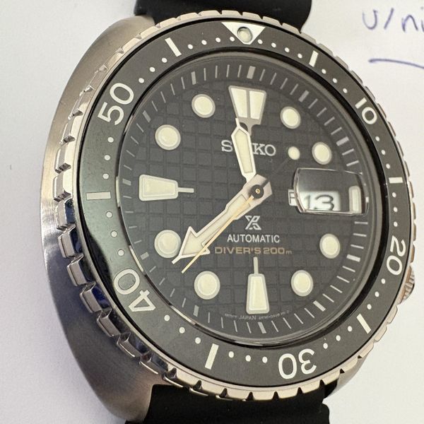 [WTS] SEIKO PROSPEX SRP03 KING TURTLE WAFFLE/GRENADE DIAL/CERAMIC BEZEL ...
