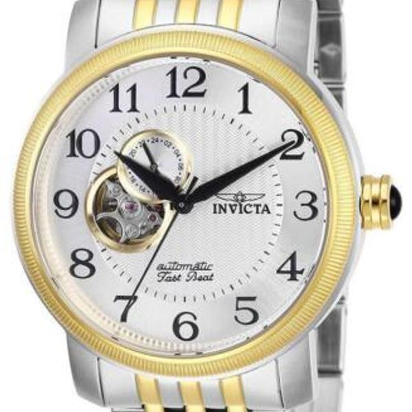 Invicta Lucid Men's 43mm Open-Heart Automatic Stainless NH39A Watch ...