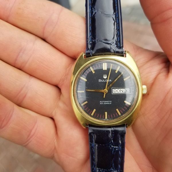 vintage bulova automatic 23 jewels cal 11anacb men's watch orologio ...