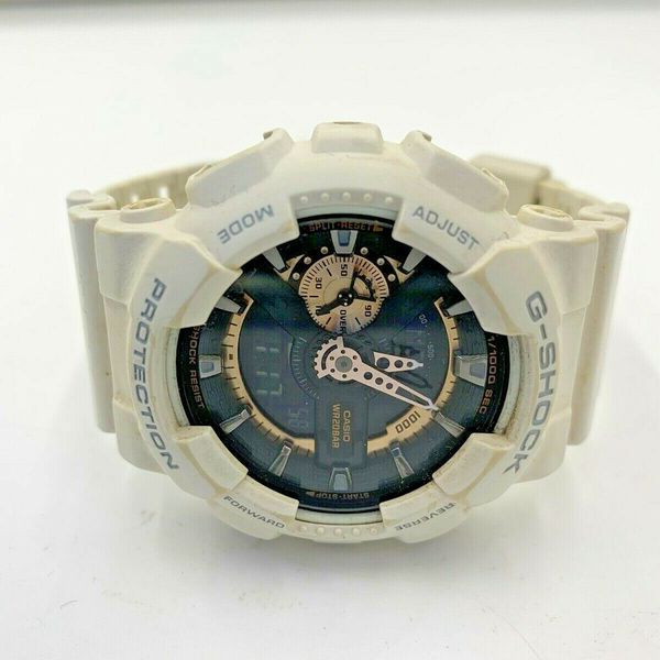 Casio G-Shock White Rose Gold Series Model GA-110RG 5146, New Battery ...