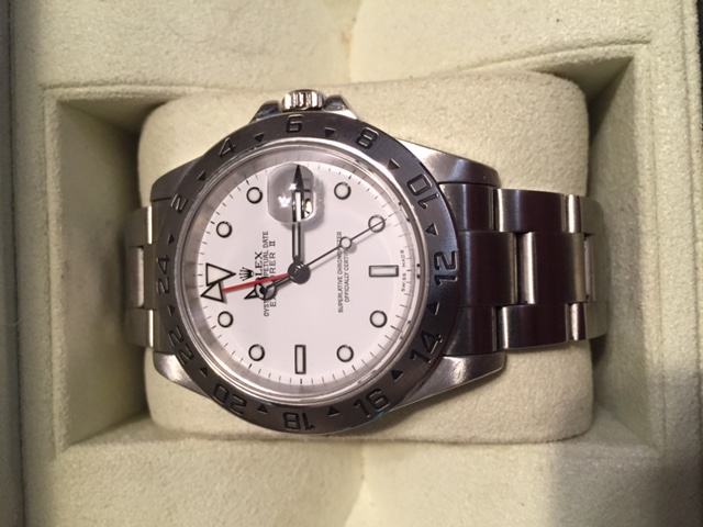 FS Rolex Explorer II 16570 F Serial, 3185 Movement | WatchCharts ...