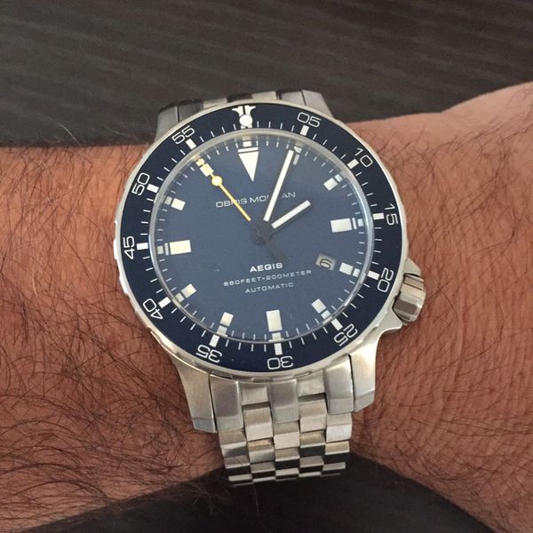 SOLD!!!Obris Morgan Aegis Blue 42mm SOLD!!! | WatchCharts Marketplace