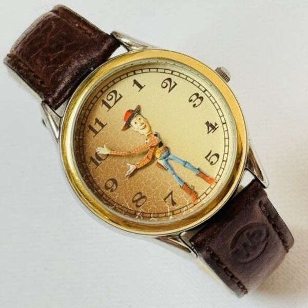 Vintage Fossil Toy Story 2 Limited Edition Men's Women's Watch Two Tone ...