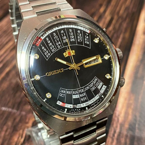 NEW Mens Watch Orient College Perpetual Multi Year Calendar Automatic ...