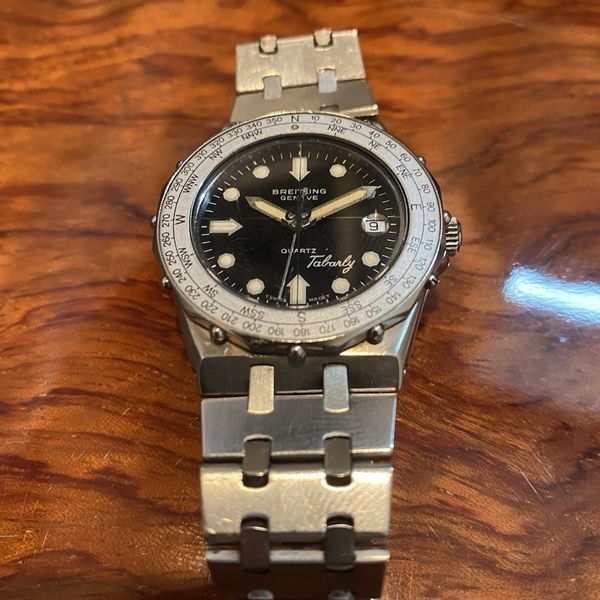 Vintage Breitling Tabarly 80770 Man Gerald Genta Quartz | WatchCharts ...