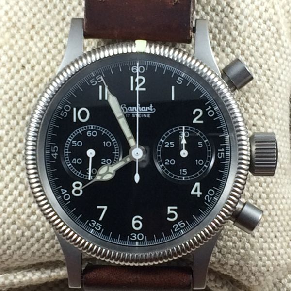 Hanhart 1941 Flieger Chronograph Limited Edition Reissue 1 of 2,500 ...