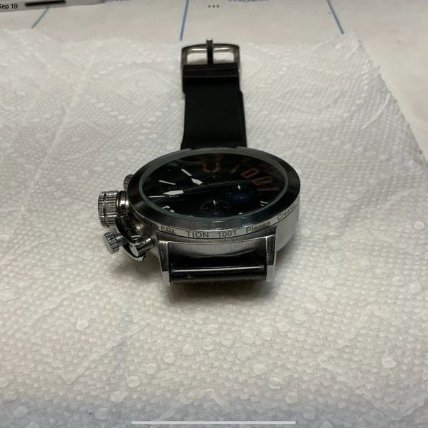 U-Boat Men's ITALO FONTANA QUARTZ WATCH BIG WATCH | WatchCharts Marketplace