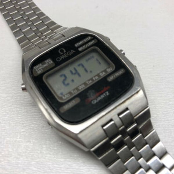 1977 Omega Speedmaster Quartz LCD 1620 faulty uhr MOT | WatchCharts ...