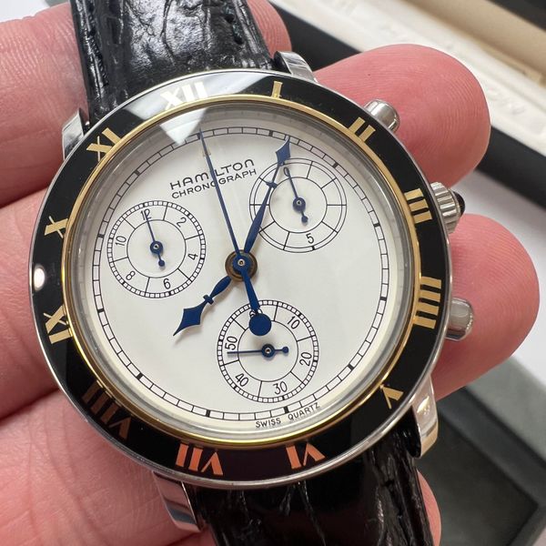 [WTS] Hamilton ‘Piping Rock’ Quartz Chronograph with box and papers ...