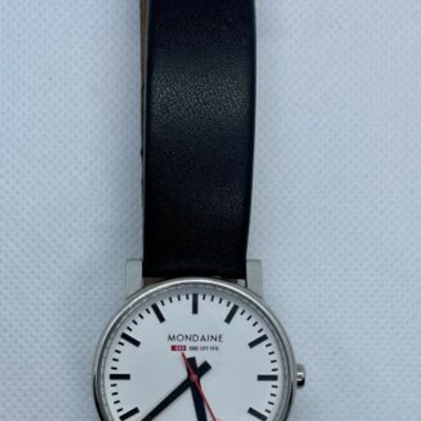 Mondaine Men's Watch Official Swiss Railway watch, 37mm | WatchCharts