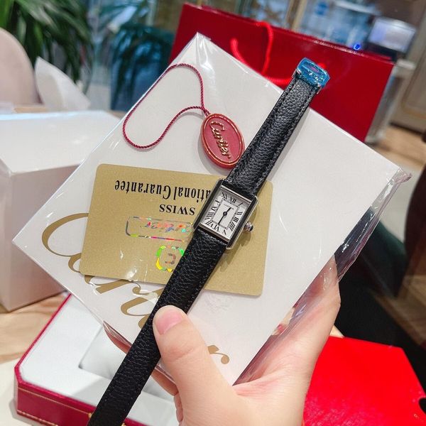 Cartier square wristwatch 25mm in diameter classic and versatile ...