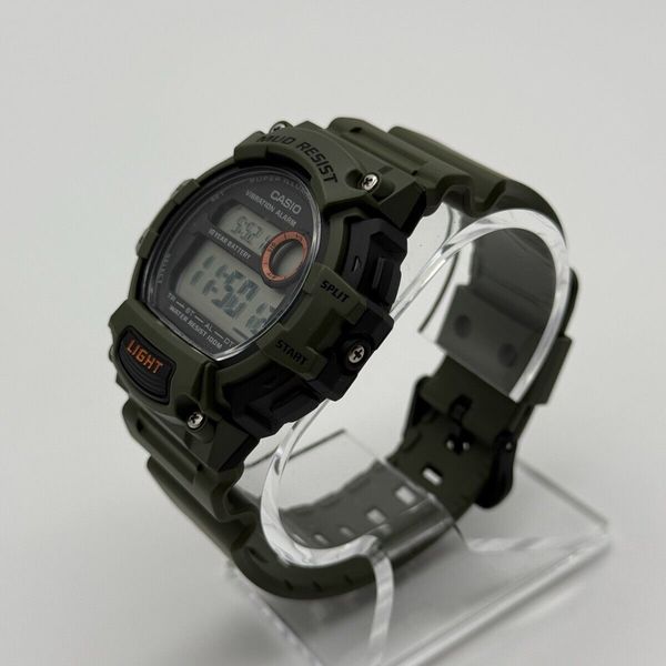 Casio TRT-110H Super Illuminator Mud Water Resist Green Digital Watch ...