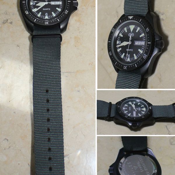 CWC Cabot Watch Royal Navy SBS Diver day/date | WatchCharts Marketplace