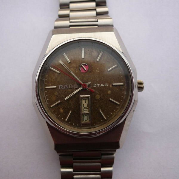 Rado Stag 625.3178.4N Automatic Day-Date 6 Position Men's Wristwatch ...