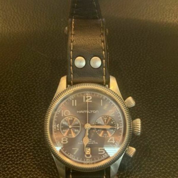 Hamilton khaki pioneer H604160 chronograph | WatchCharts