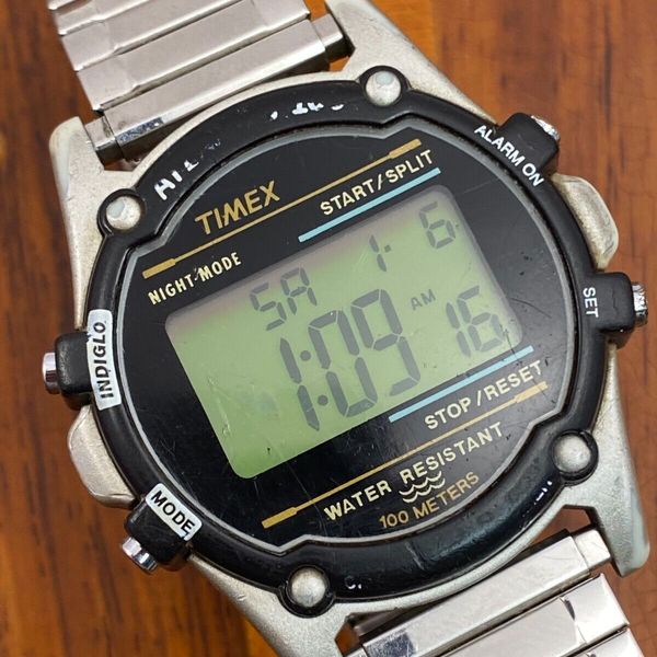 Timex Atlantis 100 Men's Watch Digital 39mm - New Battery | WatchCharts ...