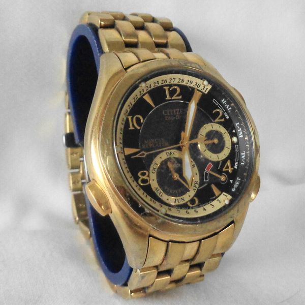 Men's Citizen Eco Drive Wristwatch G900-T009387 Minute Repeater Parts ...
