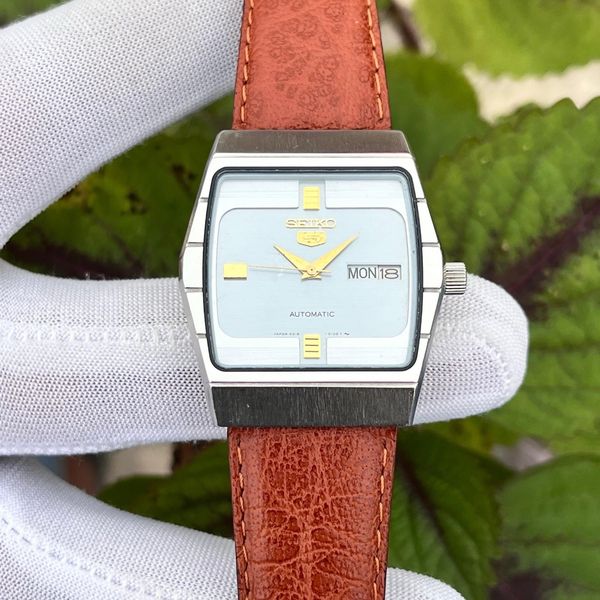 Vintage Seiko 5 Automatic "Hexagonal Shape" Original Japan Men's Watch ...