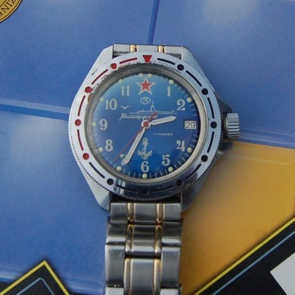 FS: Vostok Komandirskie - blue dial | WatchCharts Marketplace