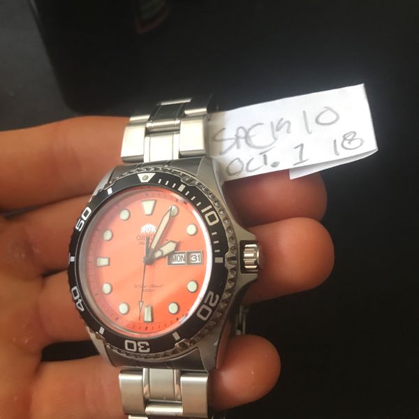 [WTT] Orient Ray II Orange Dial | WatchCharts