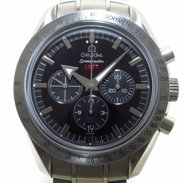 [New] [Used] OMEGA Speedmaster Broad Arrow 1957 Watch SS / Back Scale ...