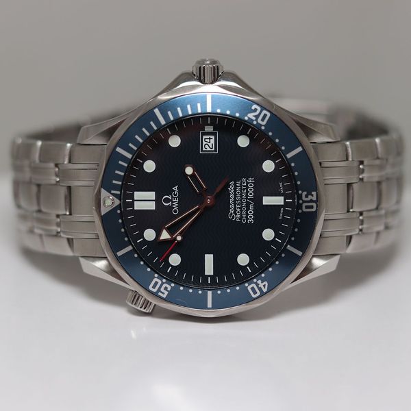 [$2,795 USD] SOLD Omega Seamaster Pro 300M SMP 2531.80 Blue Wave Dial ...