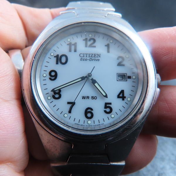 Japan Citizen Eco-Drive WR 50M Quartz Men Watch | WatchCharts Marketplace