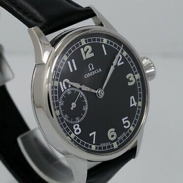 Vintage 1900s Military style Man Omega Marriage wrist watch Swiss Cal ...