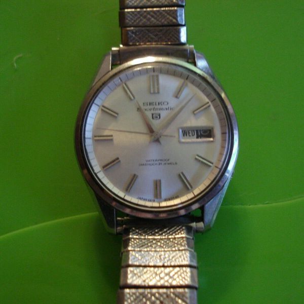 Vintage Seiko 5 SPORTSMATIC AUTO 21 Jewels Automatic RARE 6619-8060 MEN'S WATCH | WatchCharts ...