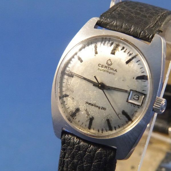 Vintage Certina Waterking 210 automatic, cal-25-651, for restoration. | WatchCharts