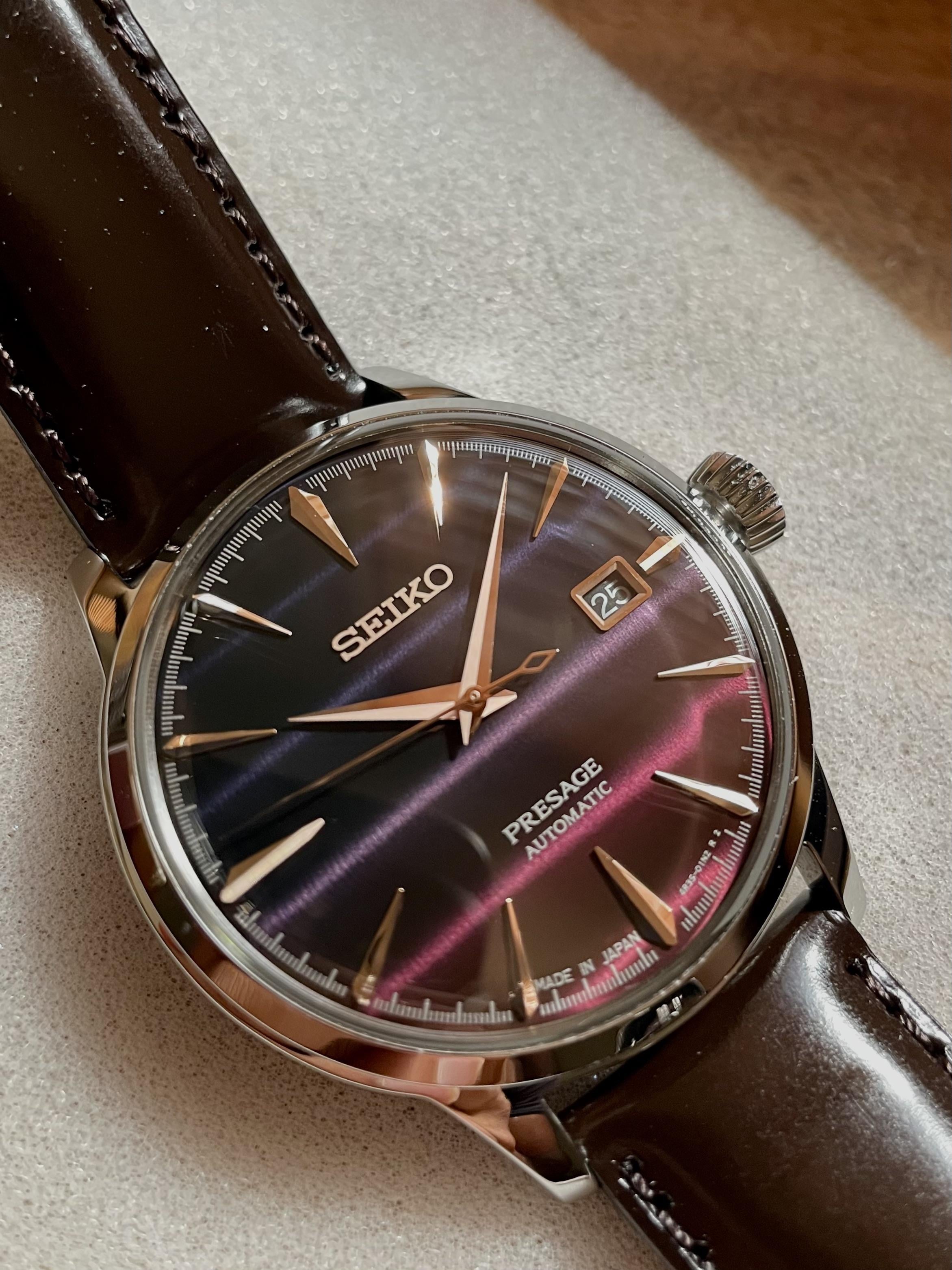 [WTS] Seiko SRPK75J1 “Purple Sunset” Limited Edition with Gradated Dial ...