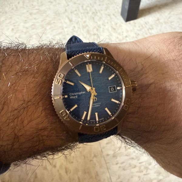 [WTS] Christopher Ward Bronze Blue Ombré | WatchCharts Marketplace