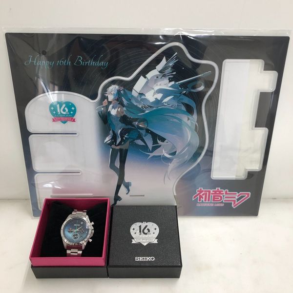Hatsune Miku x Seiko Happy 16th Birthday Watch pre-order limited Used ...