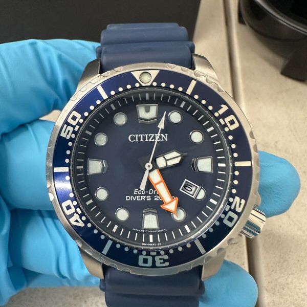 Citizen BN0151-09L Eco-Drive Promaster Diver Men's Watch Blue Dial - USED | WatchCharts Marketplace